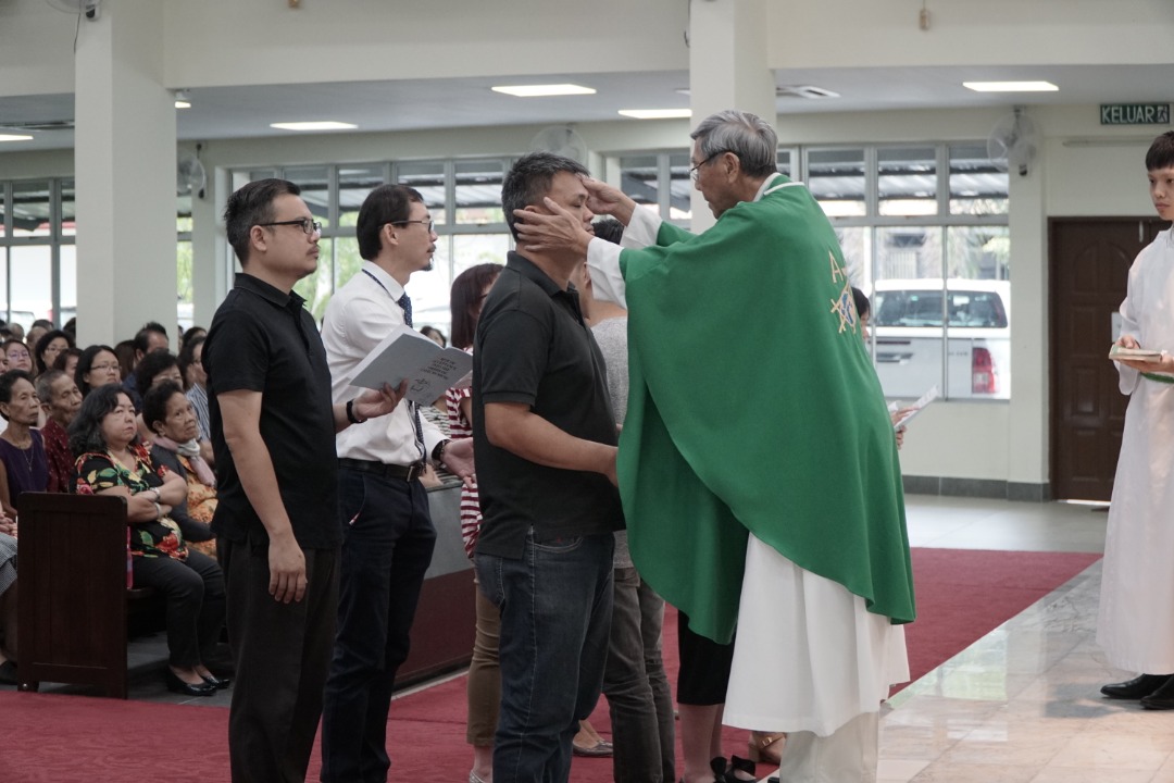 Rite of Acceptance into Order of Catechumens – St Simon Catholic Church ...